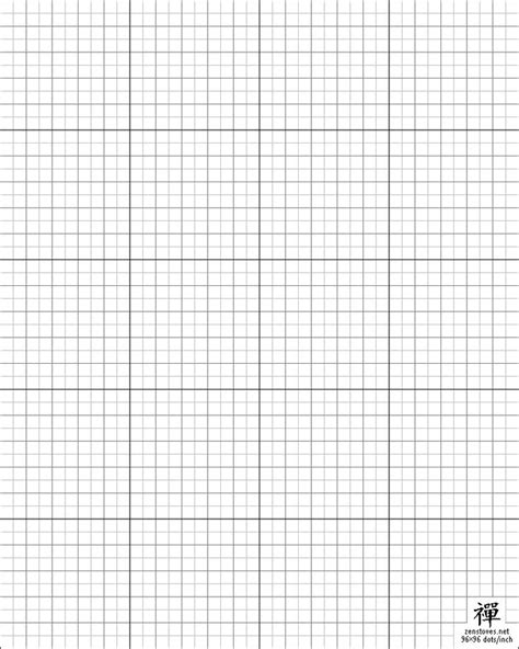 Miniature Graph Paper Blank Pattern Template Printable Pixel Art