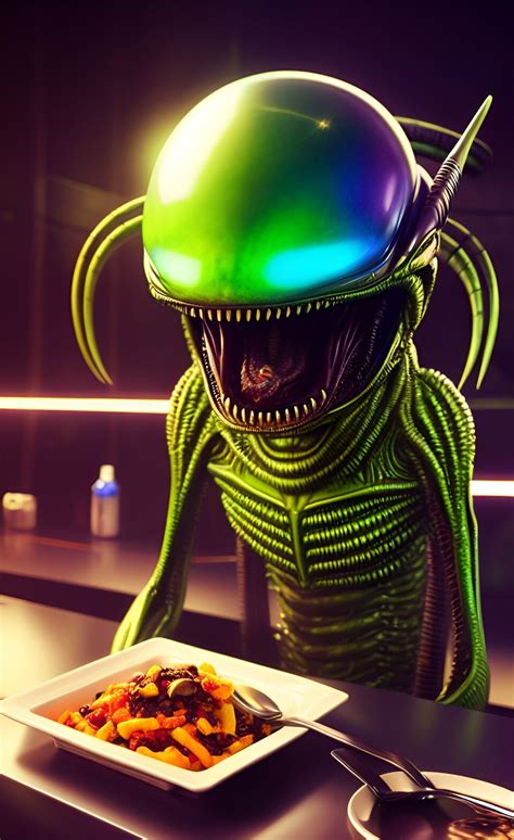 Artstation Alien Enjoy Food 850  Wombo Art Pack Artworks