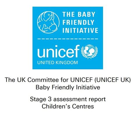 Colin Sure Start Receive Unicef Bfi Stage 3 Accreditation