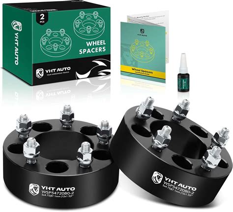 Yhtauto 5x475 Wheel Spacers 2 Inch Fits Chevrolet Gmc Cadillac