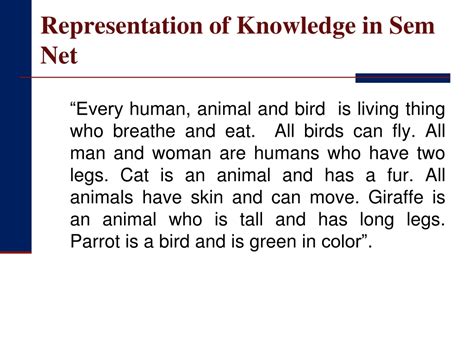 Ppt Knowledge Representation Kr Techniques Powerpoint Presentation