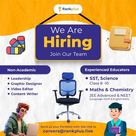 Edtech Hiring Educator Graphicdesigner Editor Akshar Uchil