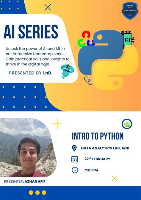 Microsoft Club Giki On Linkedin Python Programming Machinelearning