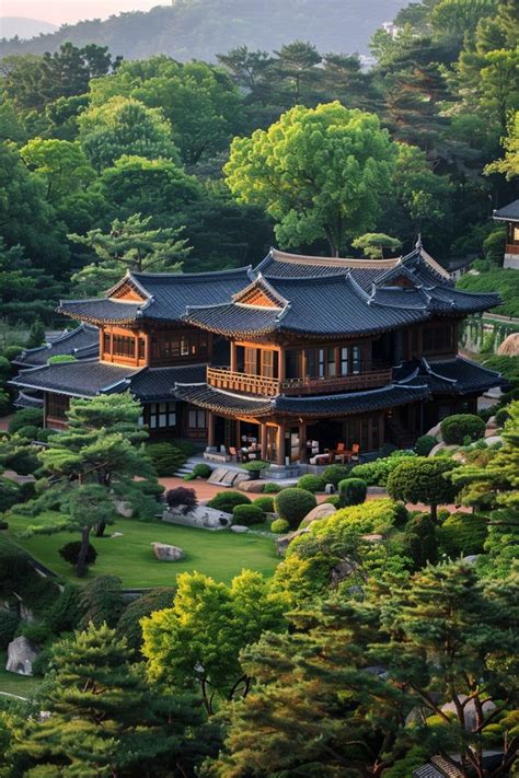 South Korea Hideaway Mansions Luxury Korean Traditional House