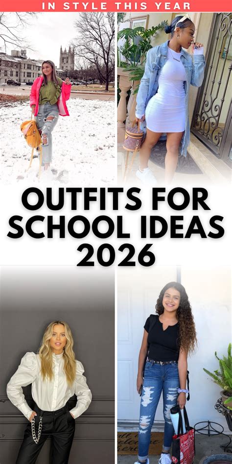 25 Outfits For School Ideas 2026 Cute And Easy Looks