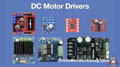 Driving Dc Motors With Microcontrollers Dronebot Workshop