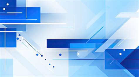 Premium Photo Abstract Blue And White Background With Intersecting Circles And Lines Creating