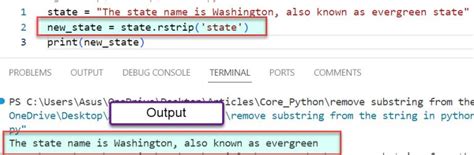 How To Remove A Substring From A String In Python