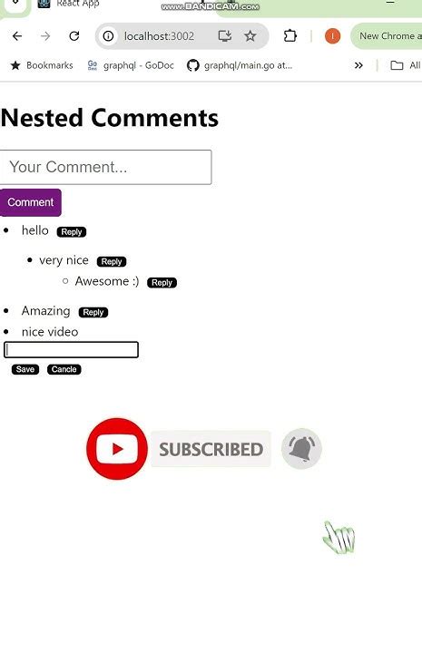 🚀28 React Nested Comments Machine Coding Round Shorts Webapp