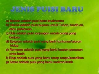 puisi lama dan puisi baru | PPT