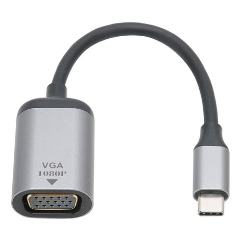 Tecphile 1080p Vga To Type C Portable Convertor Concept Kart