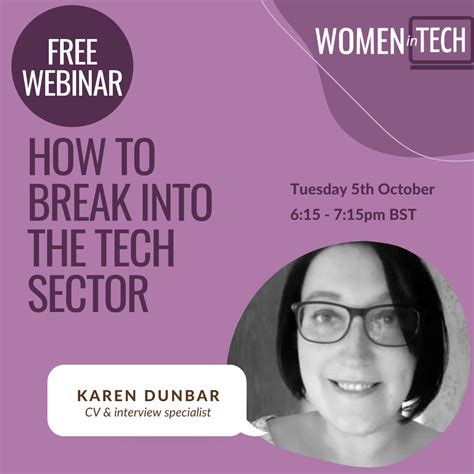 Women In Tech Uk On Linkedin Techcareers Techwebinar Womenintech