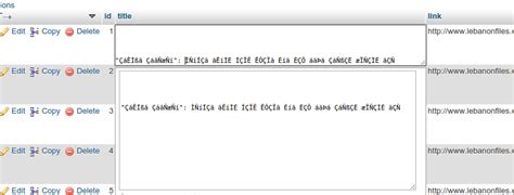 Php Mysql Removed Character Encoding Of Text Stack Overflow