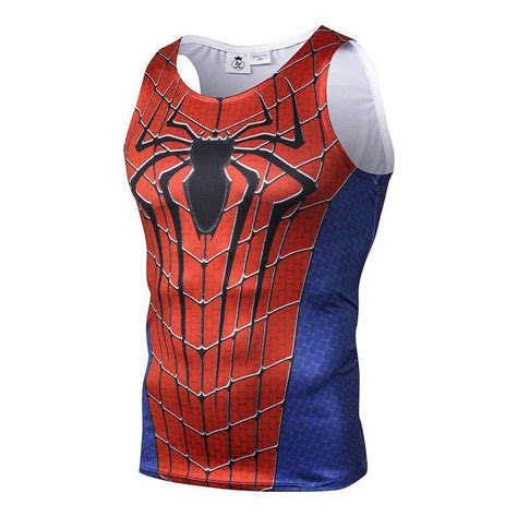 Spiderman Tank Top For Men Me Superhero