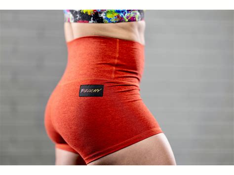 Elixir Shorts Heathered Scarlet Peachy Warehouse
