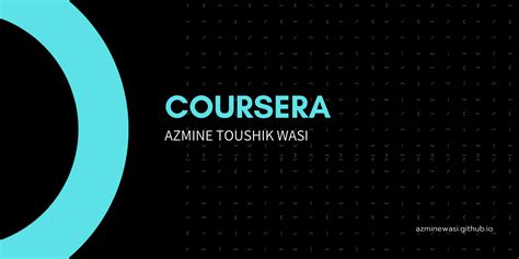 GitHub Azminewasi Coursera Repo For All My Coursera Course Exercises