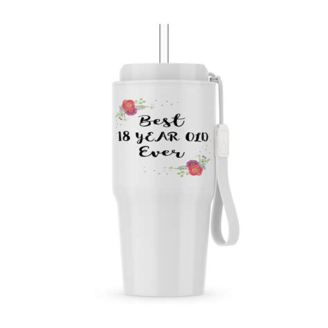 3drose Floral Best 18 Year Old Ever Pink Flowers Cute 18th Birthday