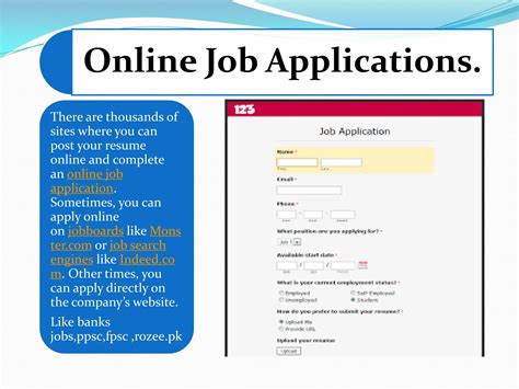 Powerpoint Presentation About Job Application Pdf