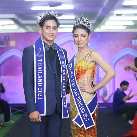 Miss And Mister Deaf Lgbt Star Thailand