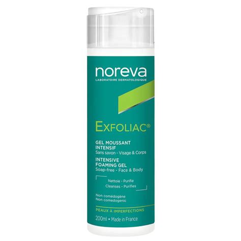 Noreva Exfoliac Foaming Gel 200ml نوريفا غسول جل رغوي للبشرة الدهن