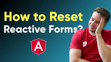 Reset Forms In Angular Using Reactive Forms Youtube