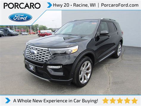 2020 Ford Explorer Platinum At Porcaro Ford Mitsubishi Research