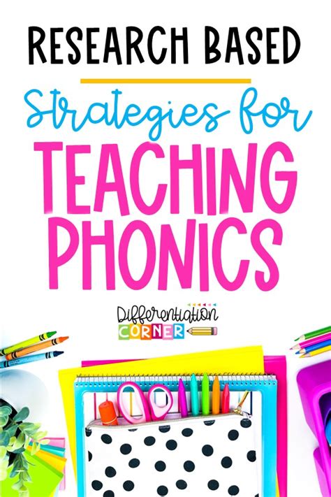 Research Based Strategies For Teaching Phonics That Actually Work