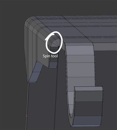 Modeling How To The Set Orientation For Spin Tool Blender Stack Exchange