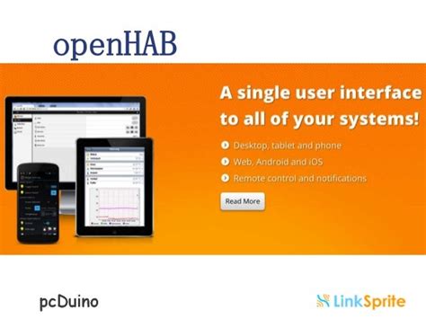 iot with openhab on pcduino3b