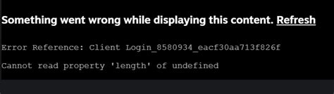 Something Went Wrong While Displaying This Content Rsteam