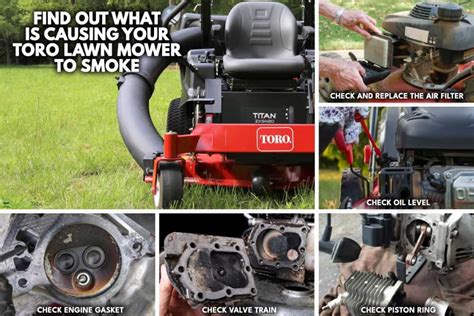 Toro Lawn Mower Smoking - Why And What To Do?