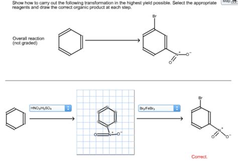 Draw The Correct Structure Of The Indicated Product For Each Of The Following Reactions