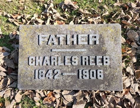 Charles Reeb 1843 1906 Find A Grave Memorial