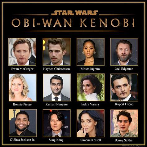 Obi Wan Kenobi ¿quiénes Conforman El Elenco De La Nueva Serie De Star