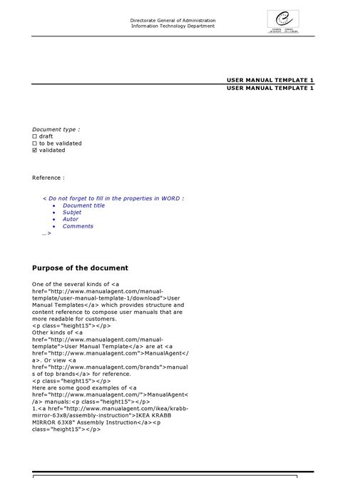 40 Step By Step User Guide Templates Word