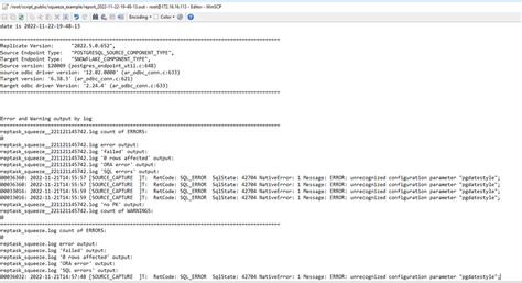 Qlik Replicate Diagnostic Package Analysis Scrip Qlik Community