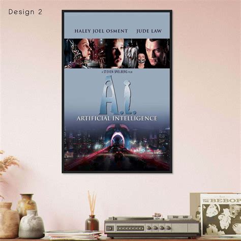 Ai Artificial Intelligence 2001 Movie Poster Print Citiesbox