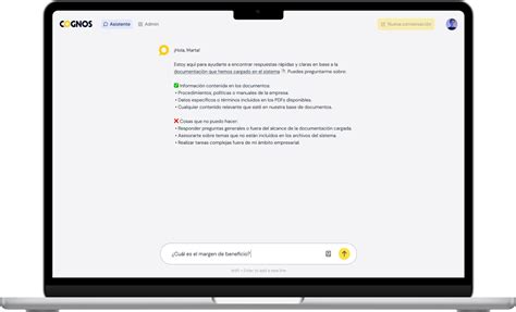 Your Ai Chatbot Cognos