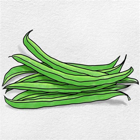 How To Draw Beans Helloartsy