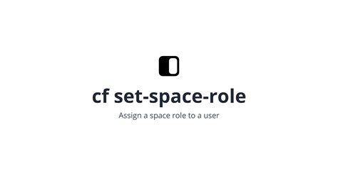 Cf Set Space Role Fig
