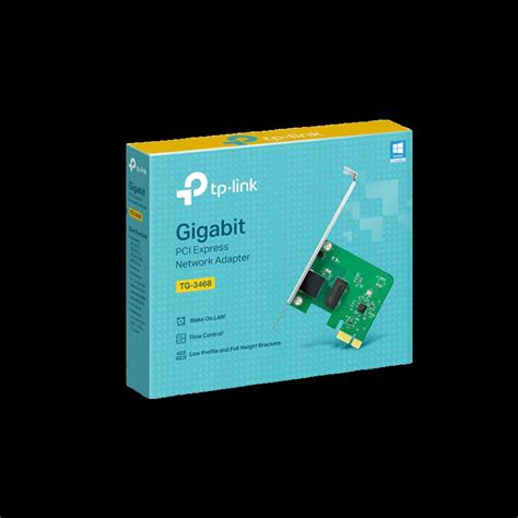 Tp Link Gigabit Pci Express Network Adapter Tg V Feel The New Technology