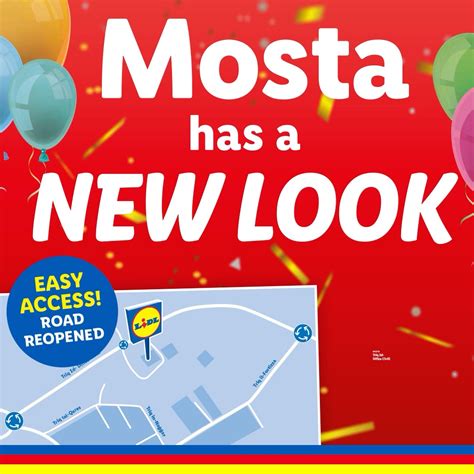 Lidl Mosta Shopping Road Mosta Has A New Look And Easy Access As