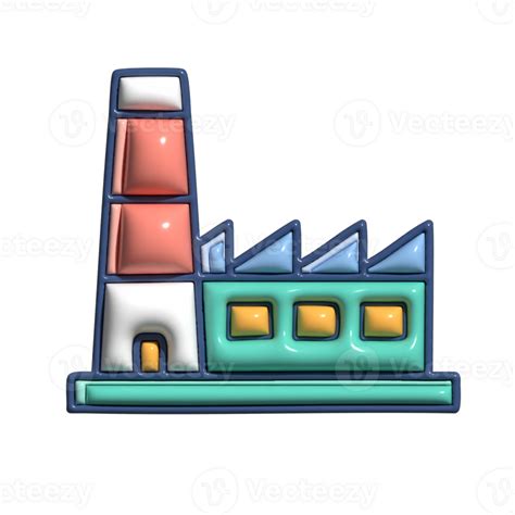 Adorable 3d Factory Assembly Line Symbols 66764354 Png