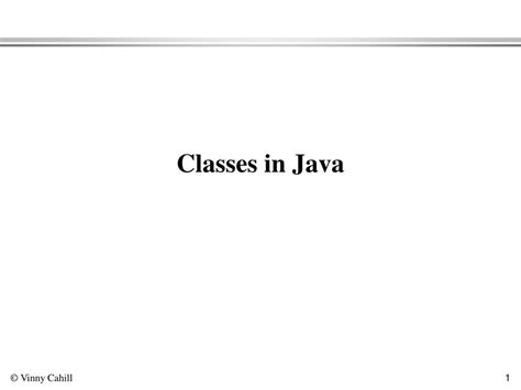 Ppt Classes In Java Powerpoint Presentation Free Download Id4996496
