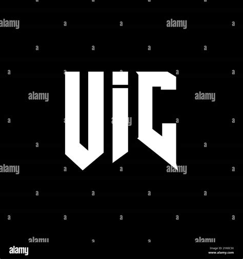 Uic Letter Logo Design For Technology Company Uic Logo Design Black