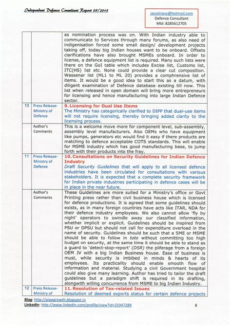 Defence Procurement India Dpp 11 Amendment Pdf