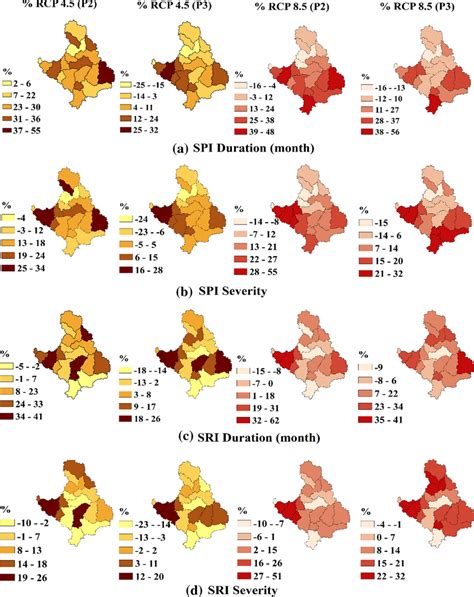 Variation In Characteristics Of Meteorological Drought Spi And