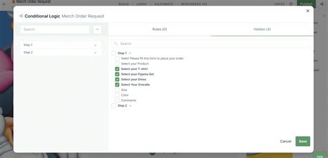 Conditional Logic For Forms
