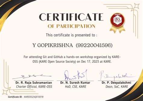 Git Github Opensource Datascience Cse Kare Workshop Learning Versioncontrol Gopi Krishna