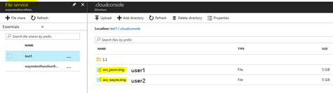 Linux Mapping Azure File Share In Bash Cloud Shell Stack Overflow